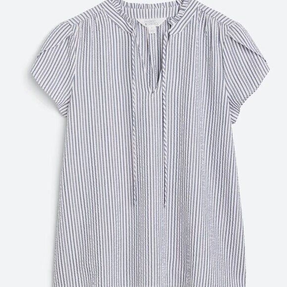 Market & Spruce | Tops | Market Spruce Navy And White Striped Top ...